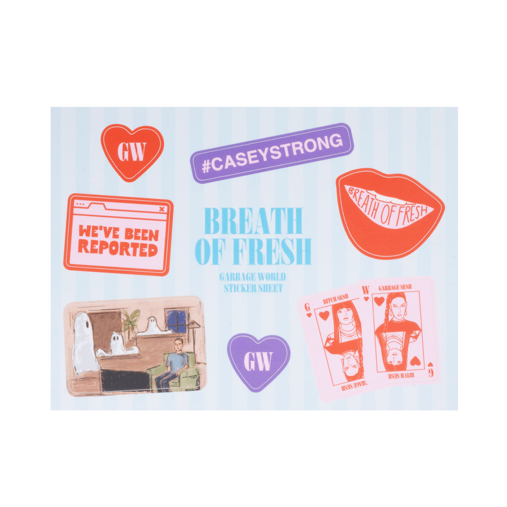 Breath of Fresh Sticker Sheet – Garbage World Shop